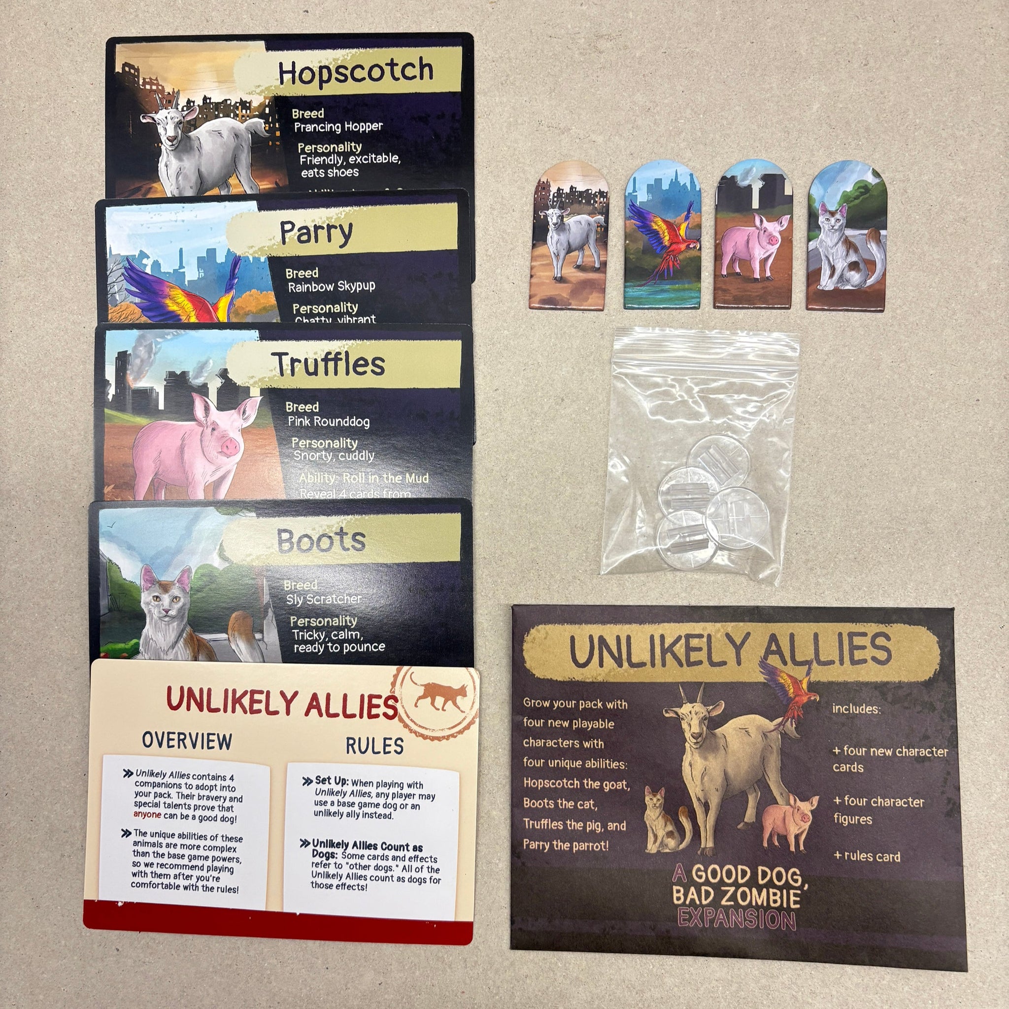 Good Dog, Bad Zombie Mini-Expansion: Unlikely Allies